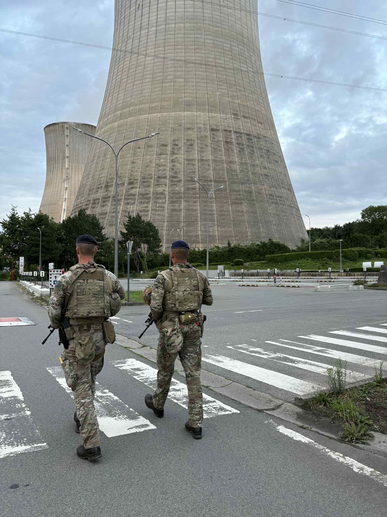Sécurisation du site de Tihange : Les FP du 2e Wing renforcent le ...