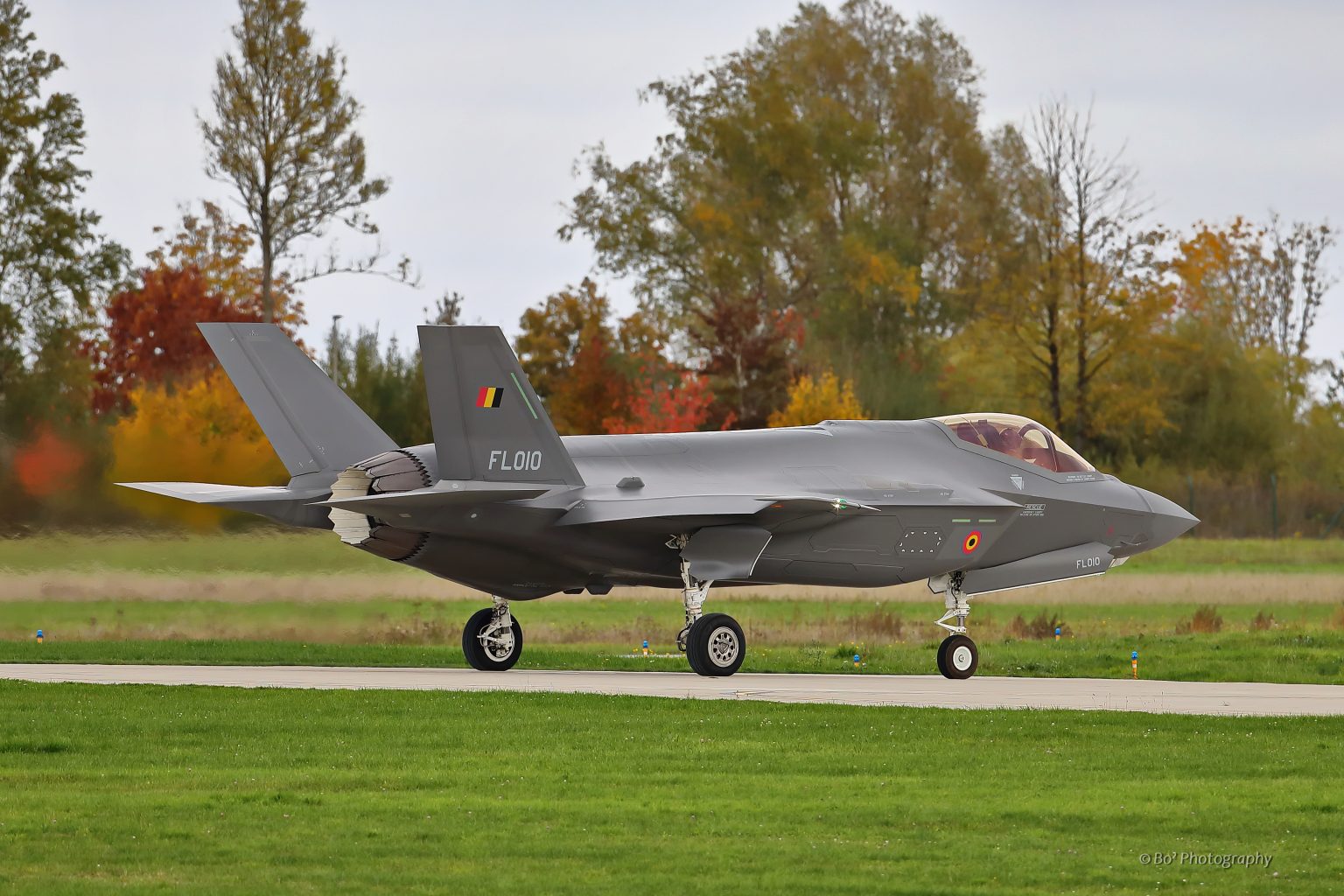 Premier vol F-35 100% Belge ! – Florennes Air Base